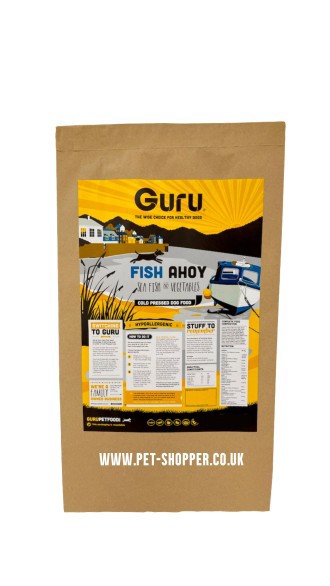 Guru Fish Ahoy Cold Pressed Dog Food 13kg - from Pet Shopper